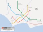 Metro Lima - Le metro arrive à Lima